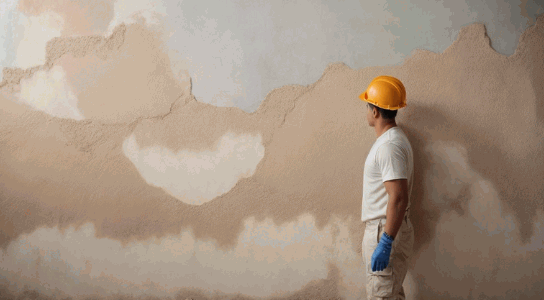 How To Plaster A Damaged Wall | Beauty and mess